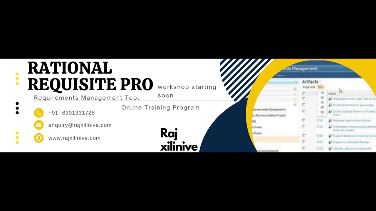 RATIONAL REQUISITE PRO - Workshop / week End batch starting soon - YouTube