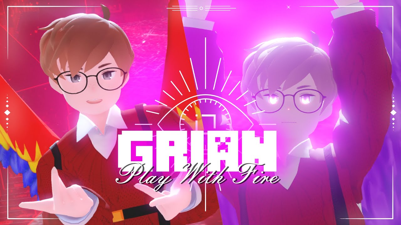 Grian animation "Play With Fire (HIASOBI)" [Hermitcraft MMD] - YouTube