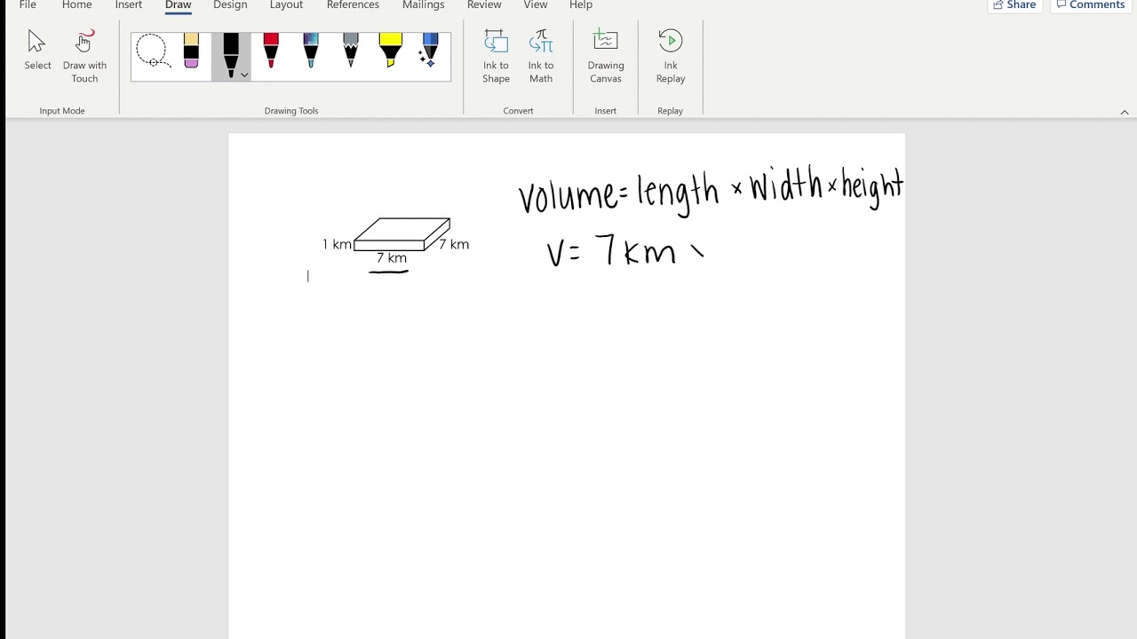 Volume example 2 - YouTube