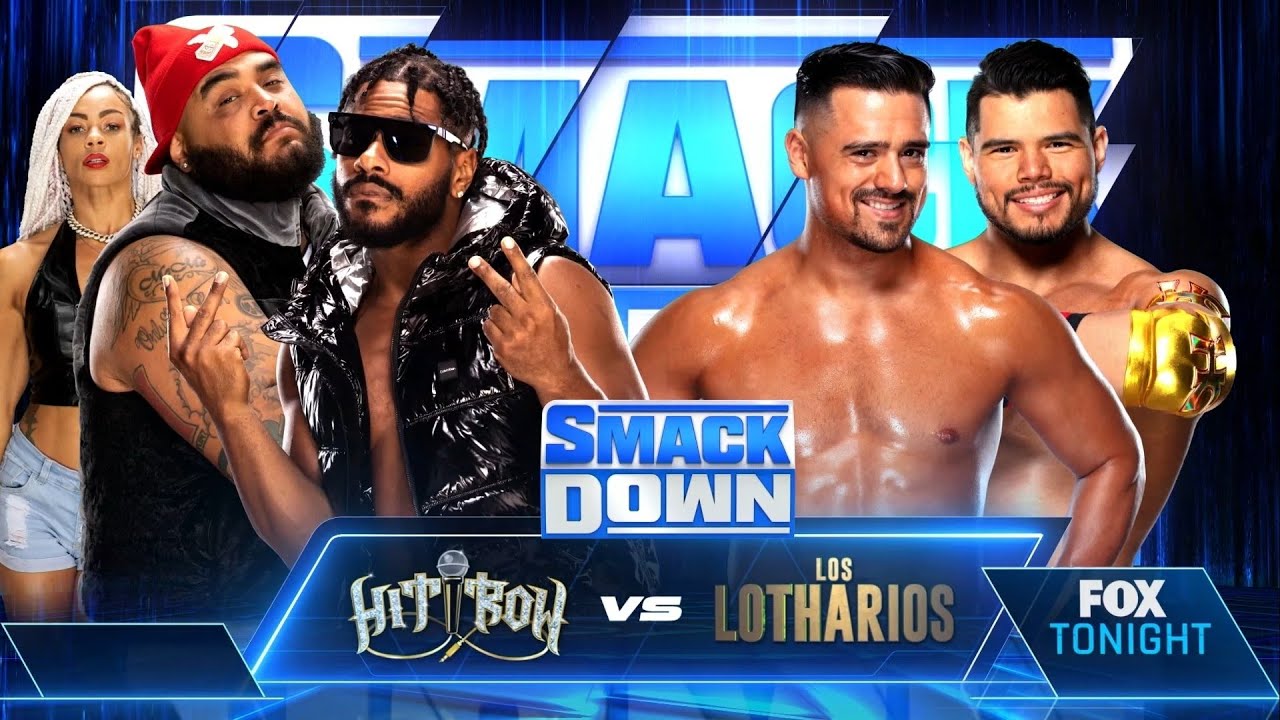 Hit Row Vs Los Lotharios - WWE Smackdown 30/09/2022 (En Español) - YouTube