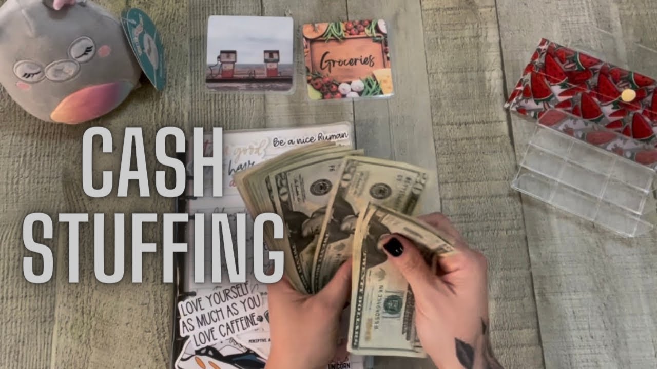 Cash Stuffing Friday! Happy Mail! June 2024 - YouTube