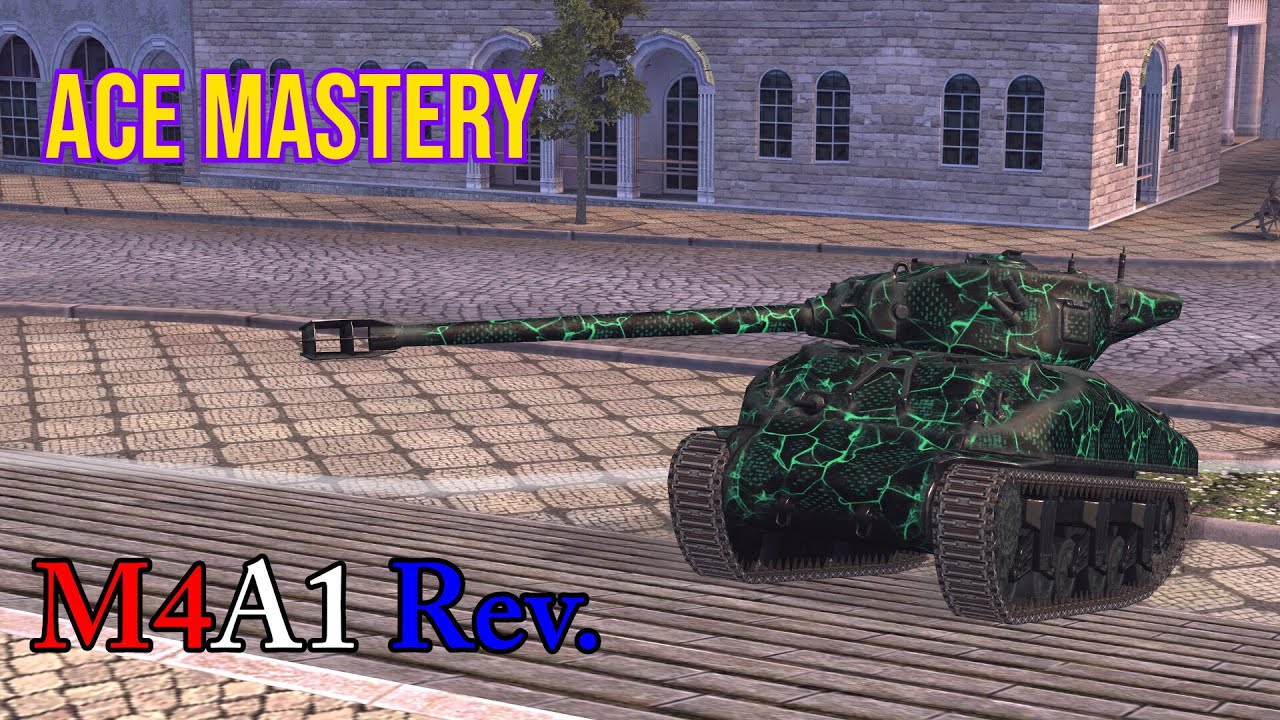 M4A1 Rev. ACE, 4.7k dmg, 3 kills, WoT Blitz - YouTube