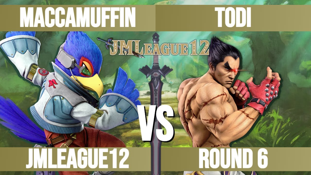 Maccamuffin (Falco) vs T0di (Pyra & Mythra, Kazuya) - JMLeague12 Round ...