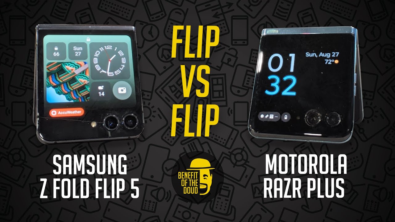 Samsung Galaxy Z Flip 5 vs Moto Razr Plus: Flipping for foldables ...