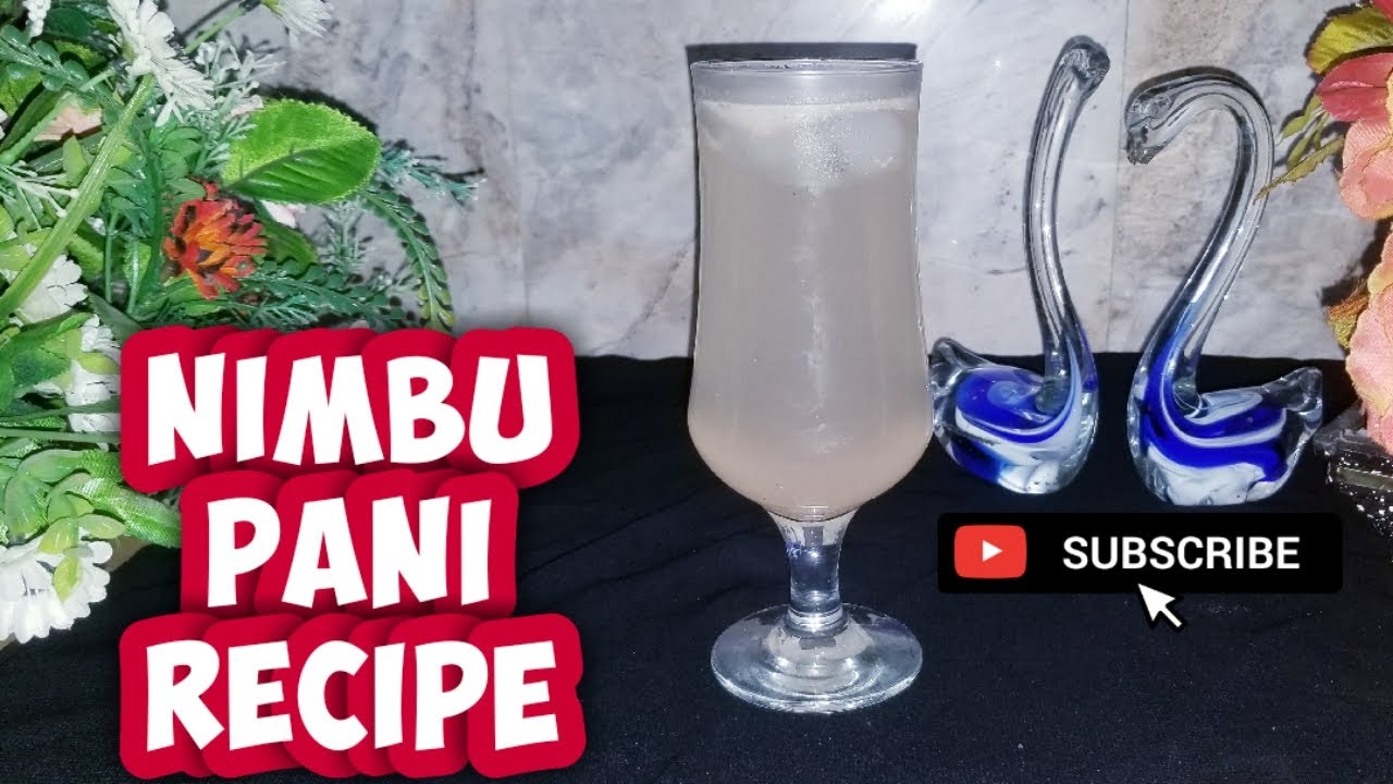 Nimbu Pani Recipe | Sumbal's Kitchen - YouTube