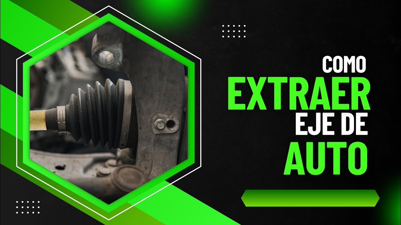 ¿ COMO SE REALIZA LA EXTRACCIÓN DE UN EJE DELANTERO DE UN AUTO? Sabias ...