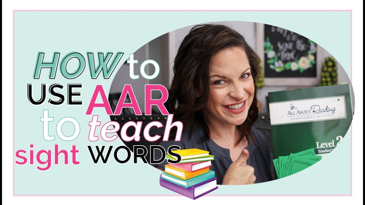 How to Teach Sight Words with All About Reading Level 2 - YouTube