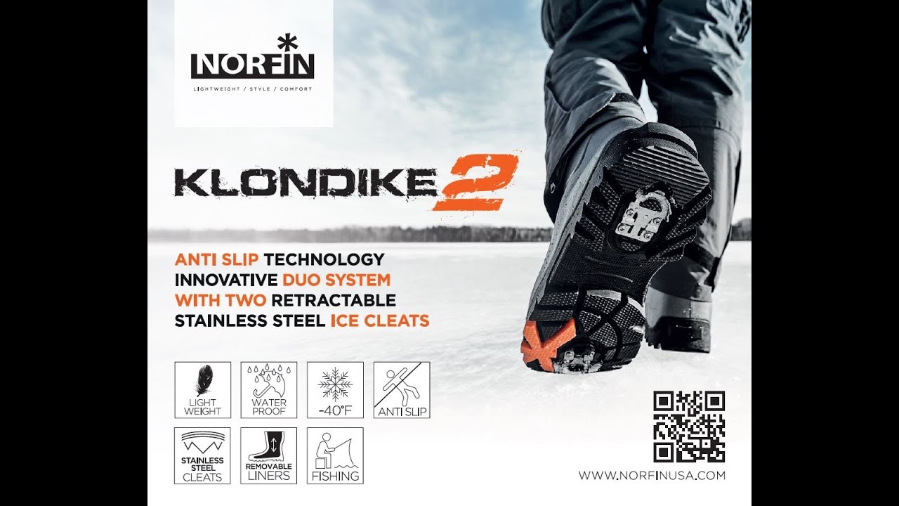 NORFIN Klondike 2 Boots – Ultimate Ice Fishing Footwear | Waterproof ...