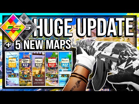 HUGE CS2 SEASON 4 MAP UPDATE (40 NEW SKINS)
