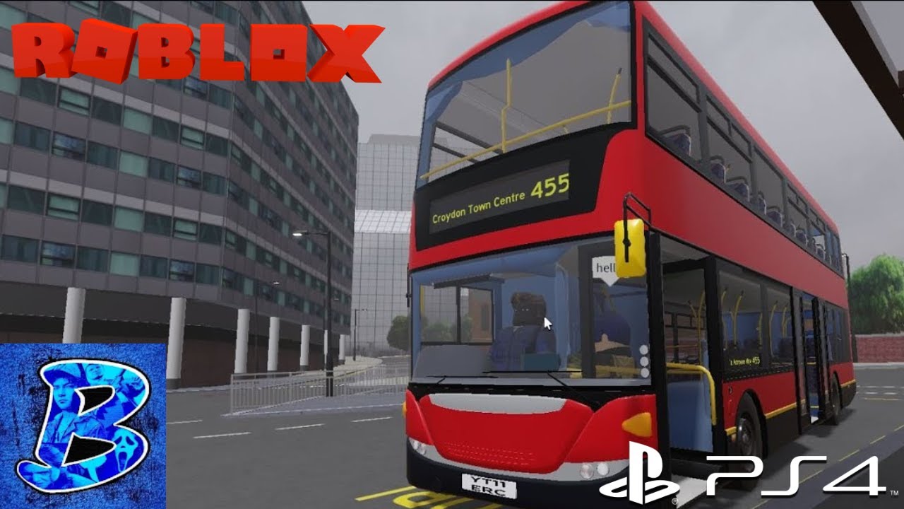 ROBLOX CROYDON THE LONDON TRANSPORT - YouTube