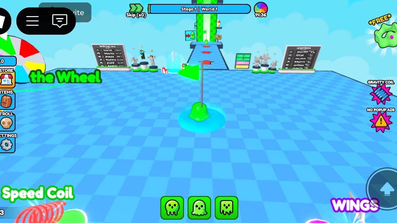 slime shape obby (part 2) roblox - YouTube