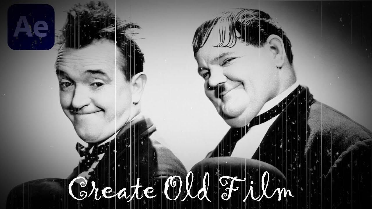How to Create an old Film In After Effects - After Effects Tutorial ...