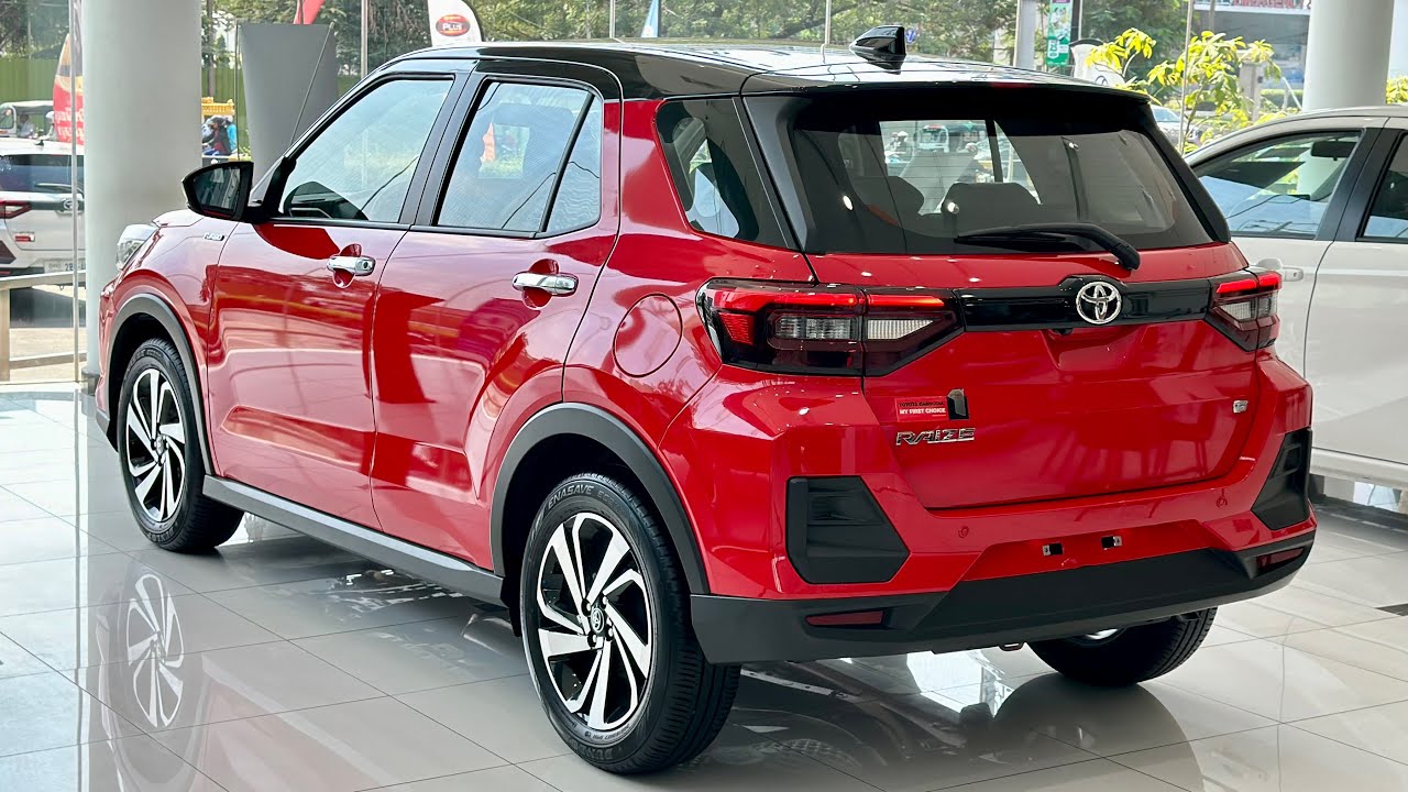 2023 Toyota Raize Red Color - exterior and interior walk around - YouTube