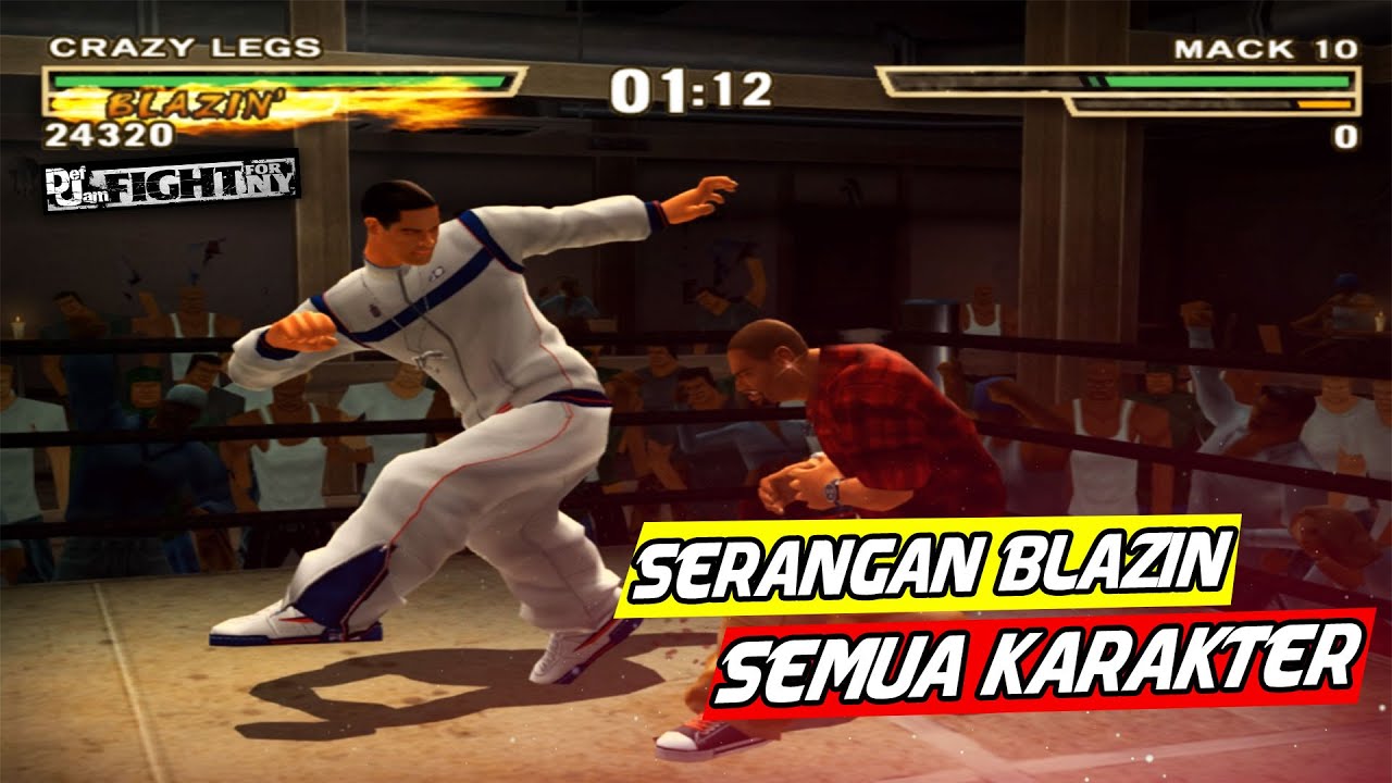 Serangan Blazin (Spesial Attack) Semua Karakter | Def Jam Fight for NY ...