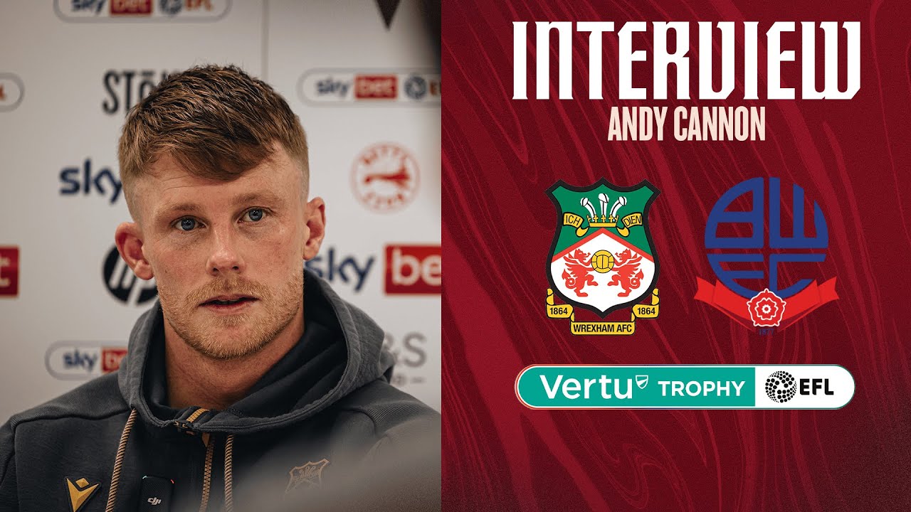 INTERVIEW | Andy Cannon after Bolton Wanderers - YouTube