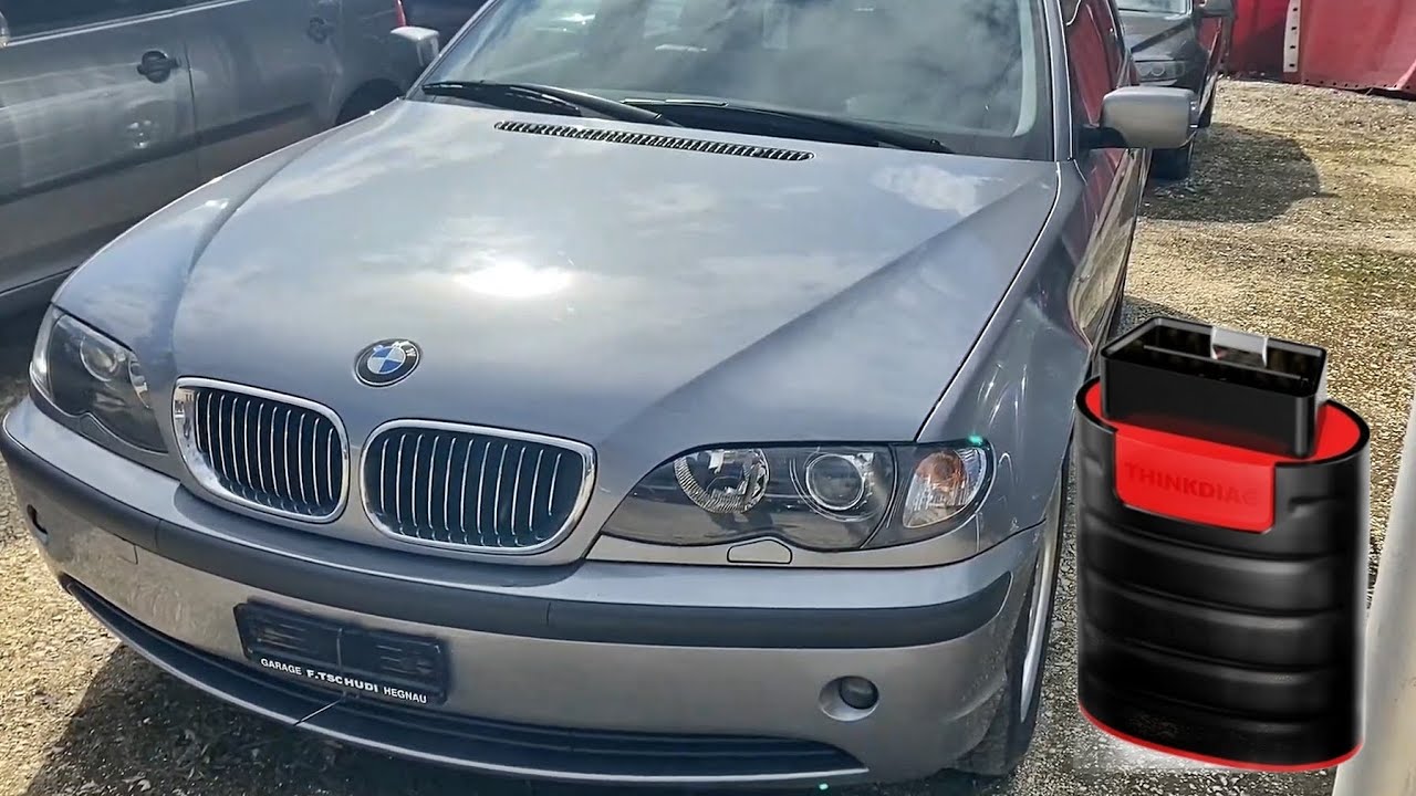 2003 BMW 325i E46 OBD2 Port Location - YouTube