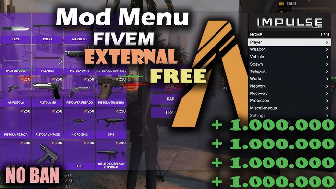 Fivem Mod Menu Trainer Download 2020 Download and upgrade Fivem Hack ...