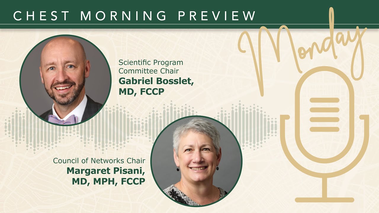 CHEST 2024 Morning Preview: Monday - YouTube