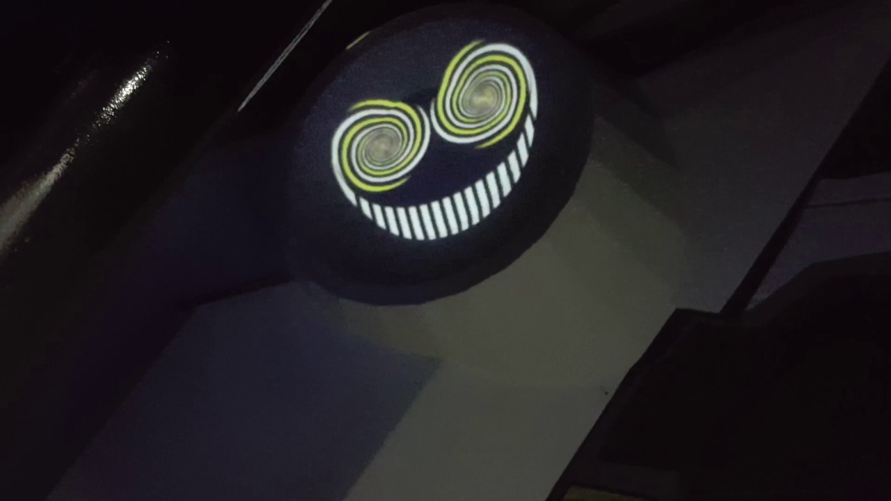 Projectors for the smiler queue line inside - YouTube