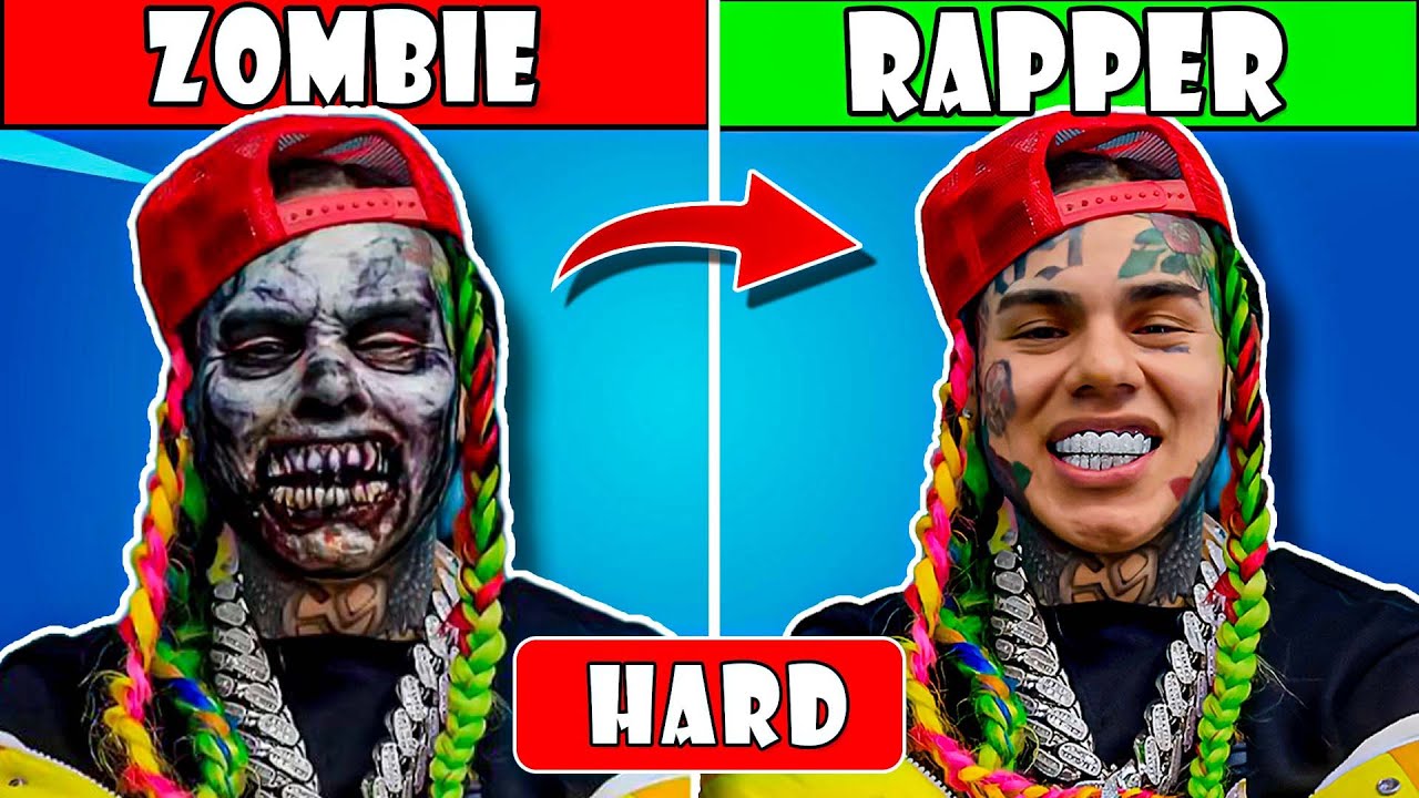 Guess The Rapper As A Zombie💀 🎵 (99.9% Will Fail) Rapper Quiz | The ...