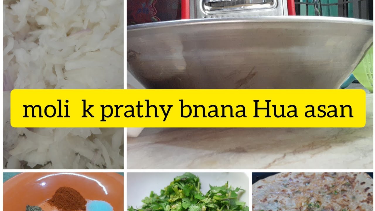 crispy moli waly prathy|moli ka pratha bnany ka tarika|Pakistani winter ...