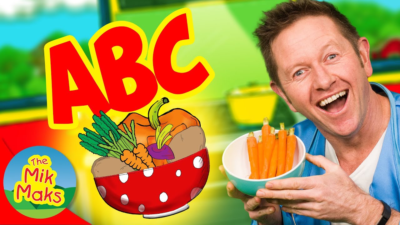 Alphabet Food Halloween & Superheros | Learn ABC and phonics songs for ...