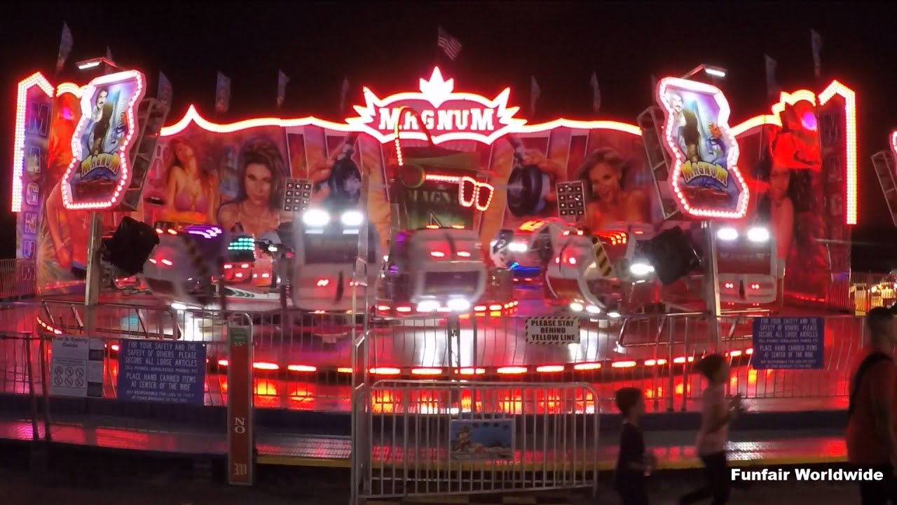 INTENSE MONDIAL THRILLRIDE "MAGNUM" (WOOD ENTERTAINMENT) @ FLORIDA ...