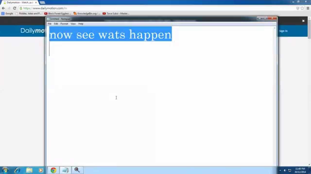 dailymotion not working/ loading 2014 - YouTube