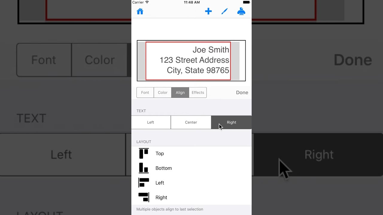How To Change Label Font Alignment Using Mailing Label Designer For How To Change Label Font Alignment Using Mailing Label Designer For
