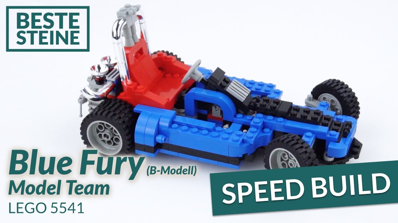 LEGO 5541 – Model Team – Blue Fury (B-Modell) – Speed Build - YouTube