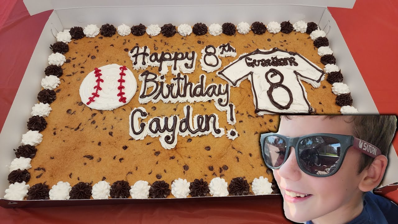 Celebrating Cayden's 8th Birthday - YouTube