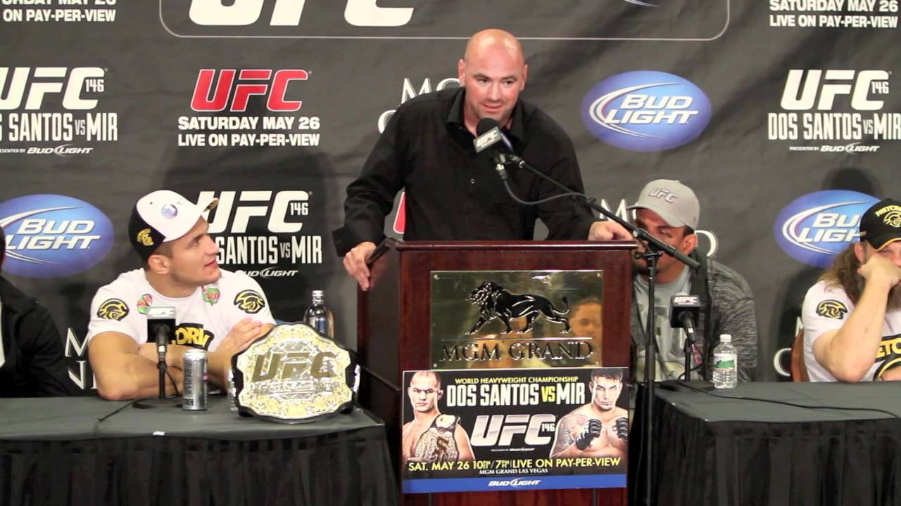 Paul Sass: UFC 146 Post-Fight Press Conference - YouTube