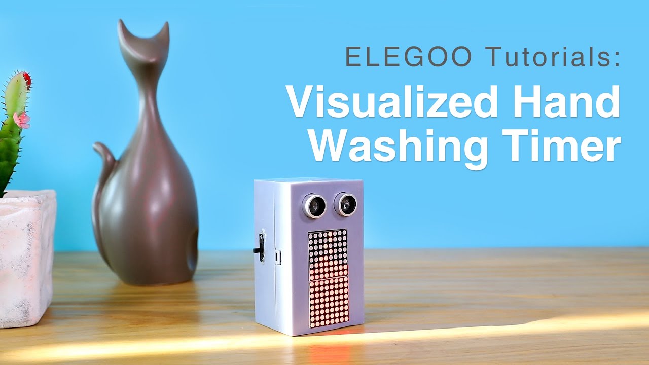 ELEGOO Project: Visualized Hand Washing Timer (#GIVEAWAY) - YouTube