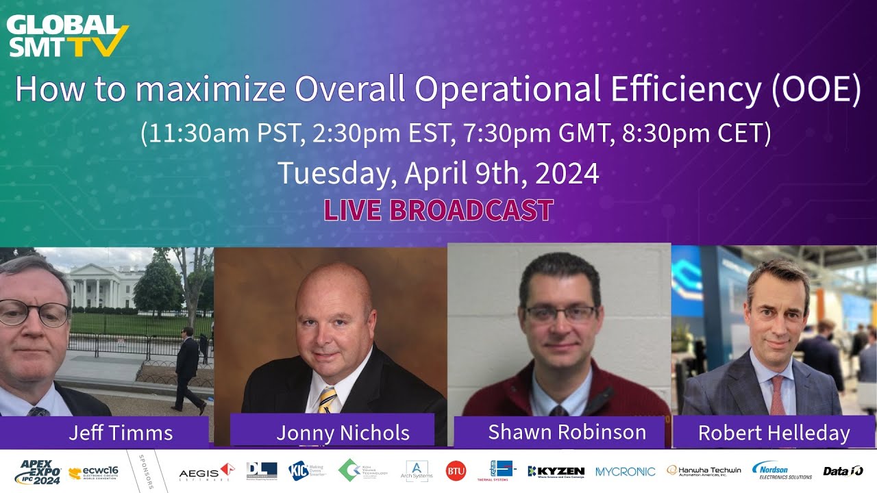 PANEL DEBATE: How to maximize Overall Operational Efficiency (OOE ...
