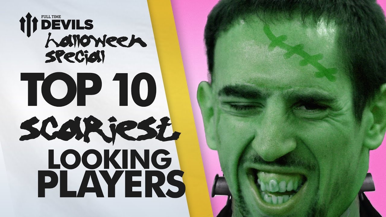Top 10 SCARIEST Looking Footballers! | Halloween 2013 | Manchester ...