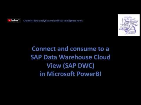 Connect and consume a SAP Data Warehouse Cloud (DWC) view within ...