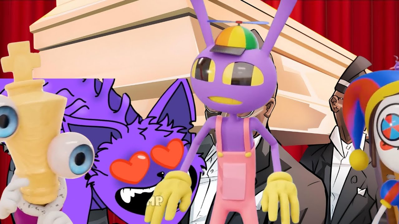 POMNI LOVES GUMMIGOO! The Amazing Digital Circus Animation｜Coffin Dance ...