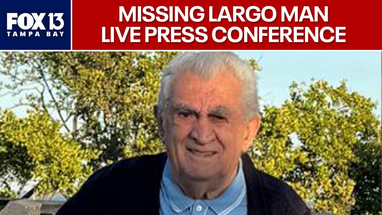 Missing Largo man press conference - YouTube