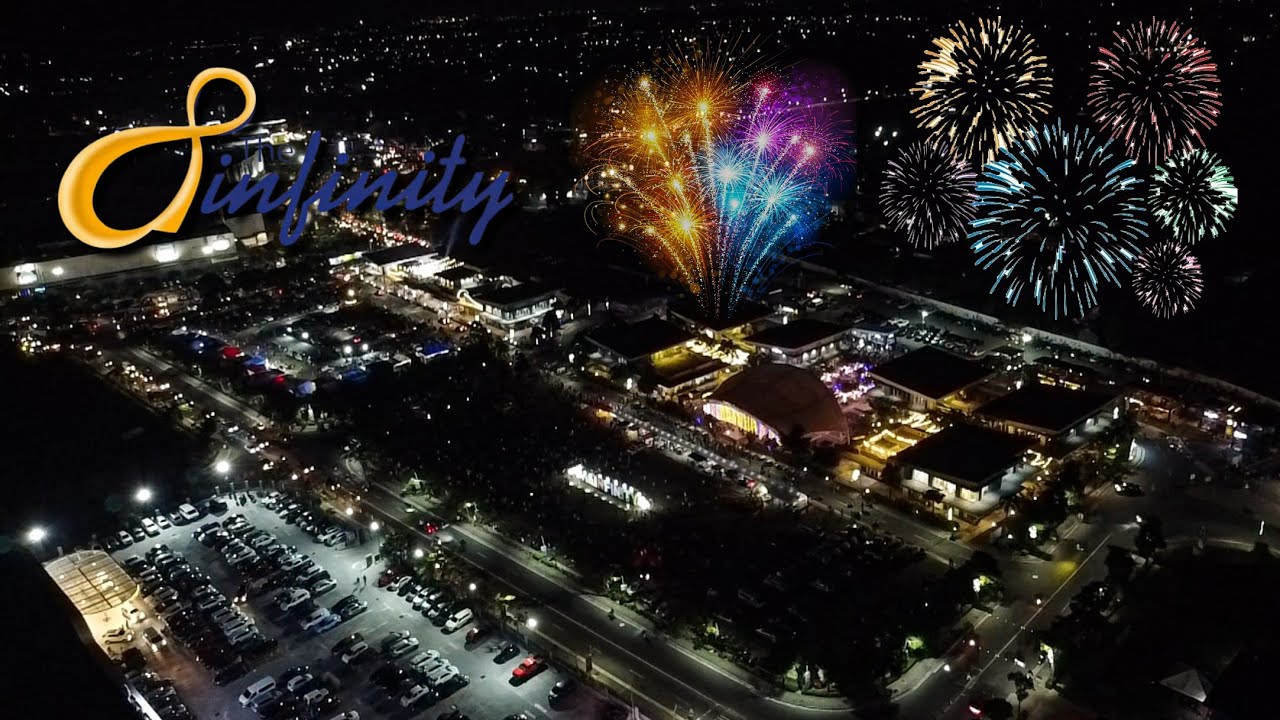 Sparkling Fireworks Display at THE INFINITY - Angeles City, Pampanga ...