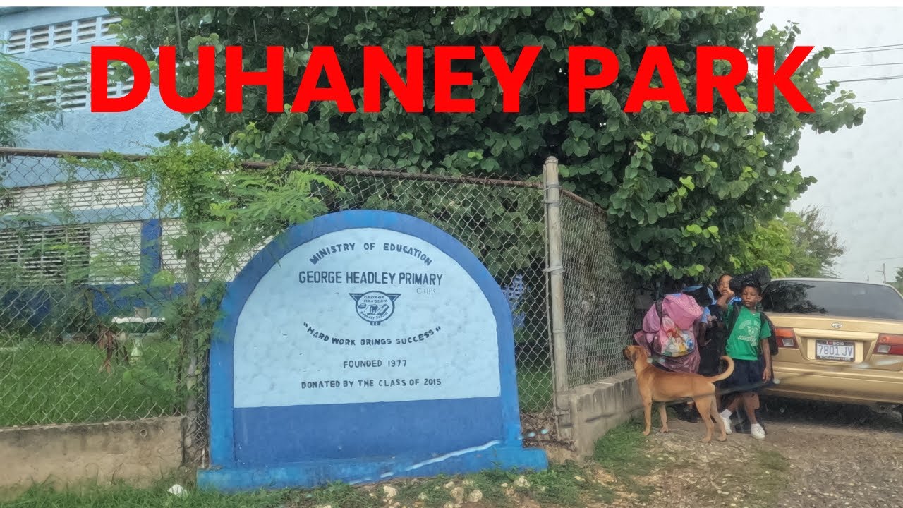 DUHANEY PARK | KINGSTON | DRIVING THROUGH THE COMMMUNITY OF DUHANEY ...