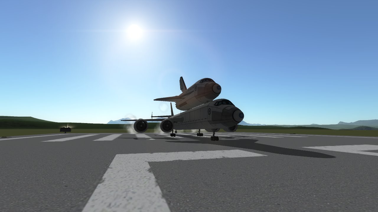 KSP 1.1 Chase plane shuttle carrier ( half done ) (Kerbal massive ...