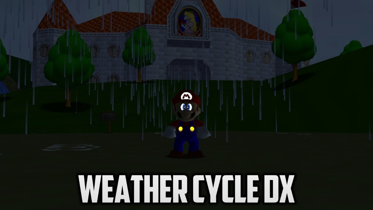 ⭐ Super Mario 64 PC Port - Weather Cycle DX - YouTube