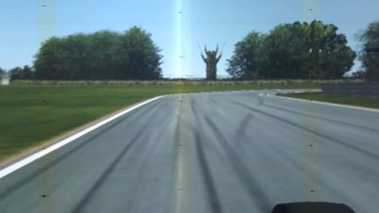 Dual Projector 180 Degree Screen Racing Simulator - YouTube