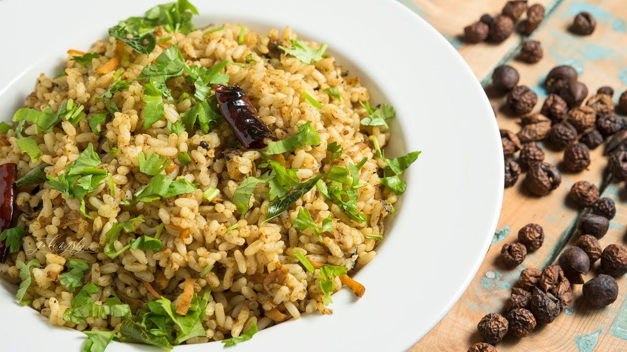 Chundakka Rice | Lunch Box Rice | Manchatti Kitchen - YouTube