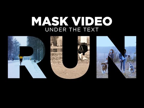 Mask Video in Text Shape Effect in Adobe Premiere Pro (Tutorial)