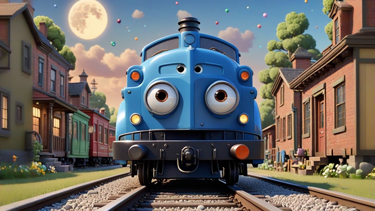 Timmy Train Zooms at Night | Exciting Nighttime Train Song for Kids ...