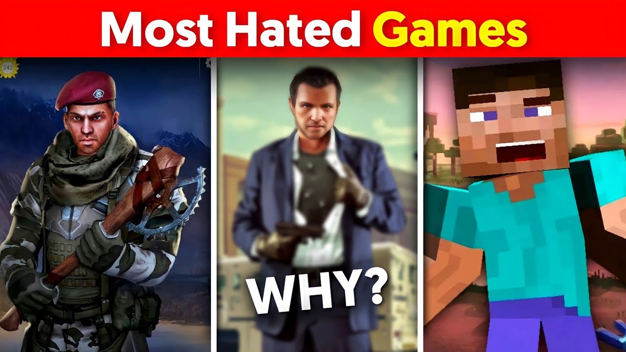 5 Most Hated Games of All Time in 2021 !!🤬 - YouTube