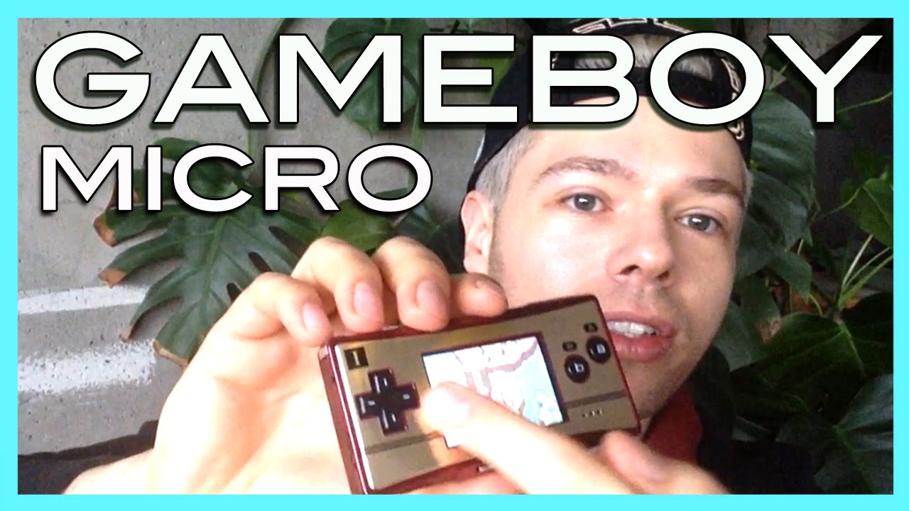 review GAMEBOY micro super mario 20th edition - YouTube