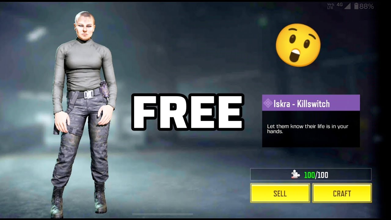 How to get ISKRA character for FREE 😲? (season 9) - YouTube