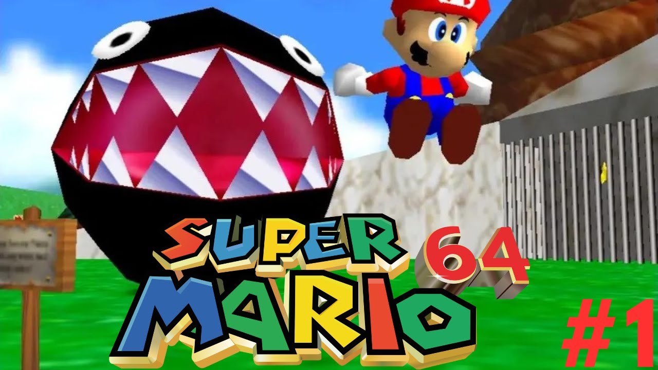 Nice Doggy!? - Super Mario 64 - Part 1 - YouTube